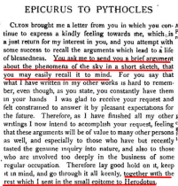 Observation About The Opening Of The Letter To Menoeceus vs The Letters ...